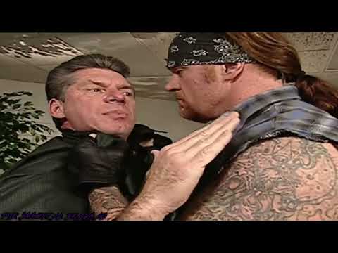 The Undertaker confronts Vince Mcmahon & Paul Heyman