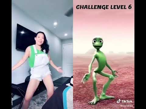 green screen challenge yeşil uzaylı dansı