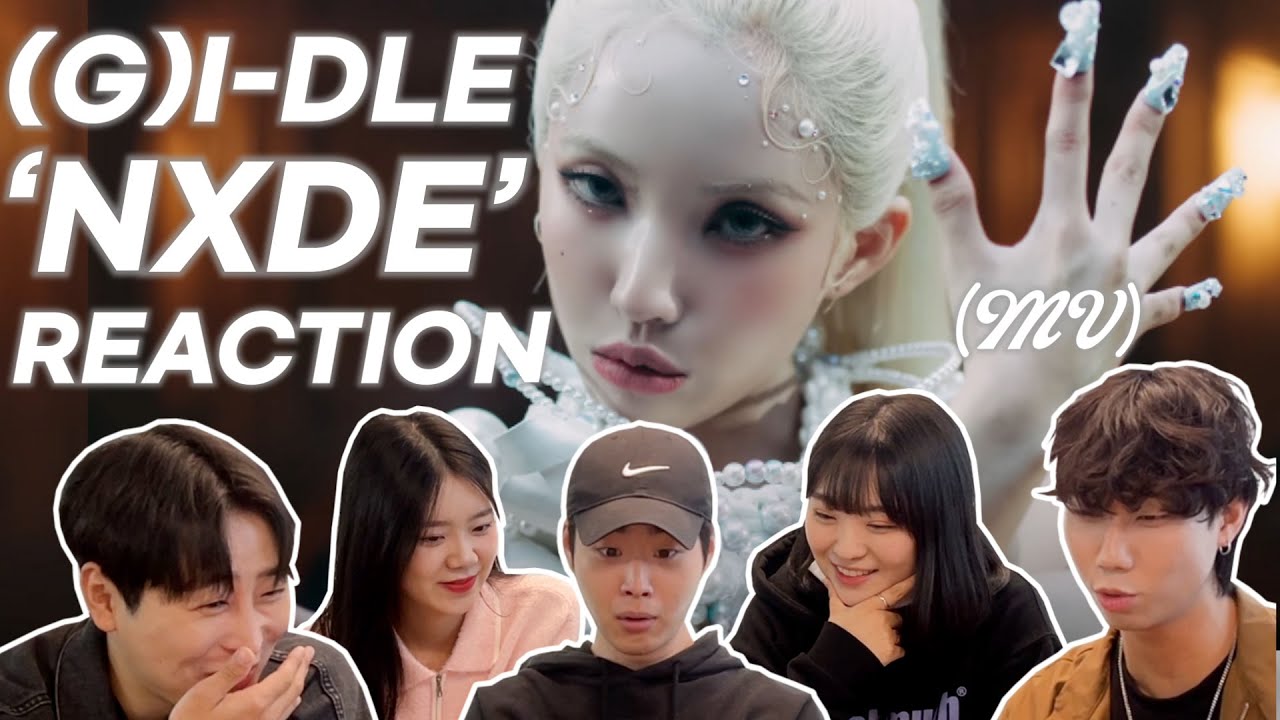 (여자)아이들(G-IDLE) - 'Nxde'를 처음으로 리액션해보는 남녀에게 보여줬다 | FITPICK - YouTube
