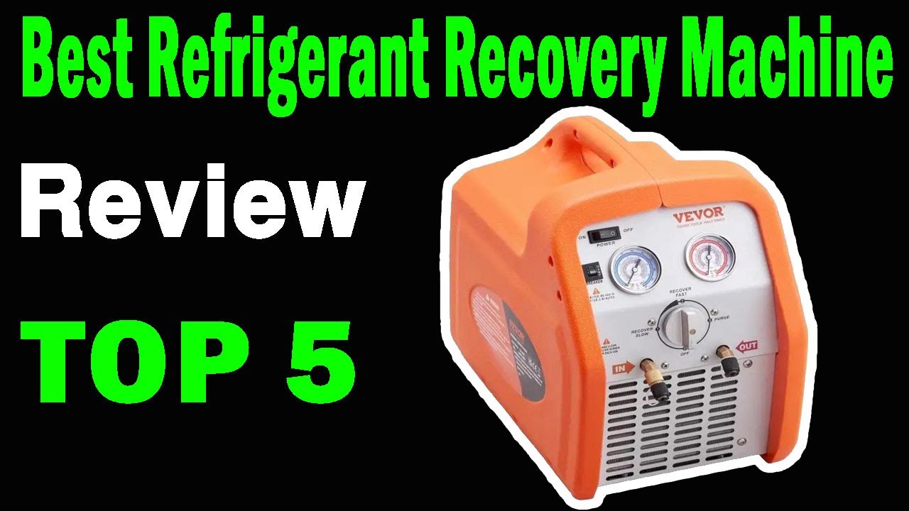 Top 5 Best Refrigerant Recovery Machine On 2025 - YouTube
