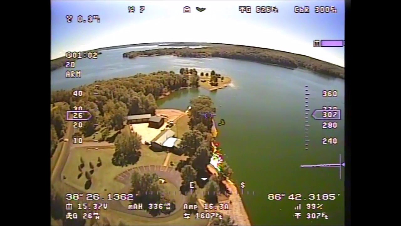 BOSCAM (DV01) DVR footage With Eagle tree Vector osd ! - YouTube