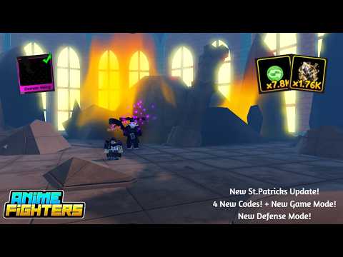 WOW! New St.Patricks Black Clover Update 89 In Anime Fighters Simulator!