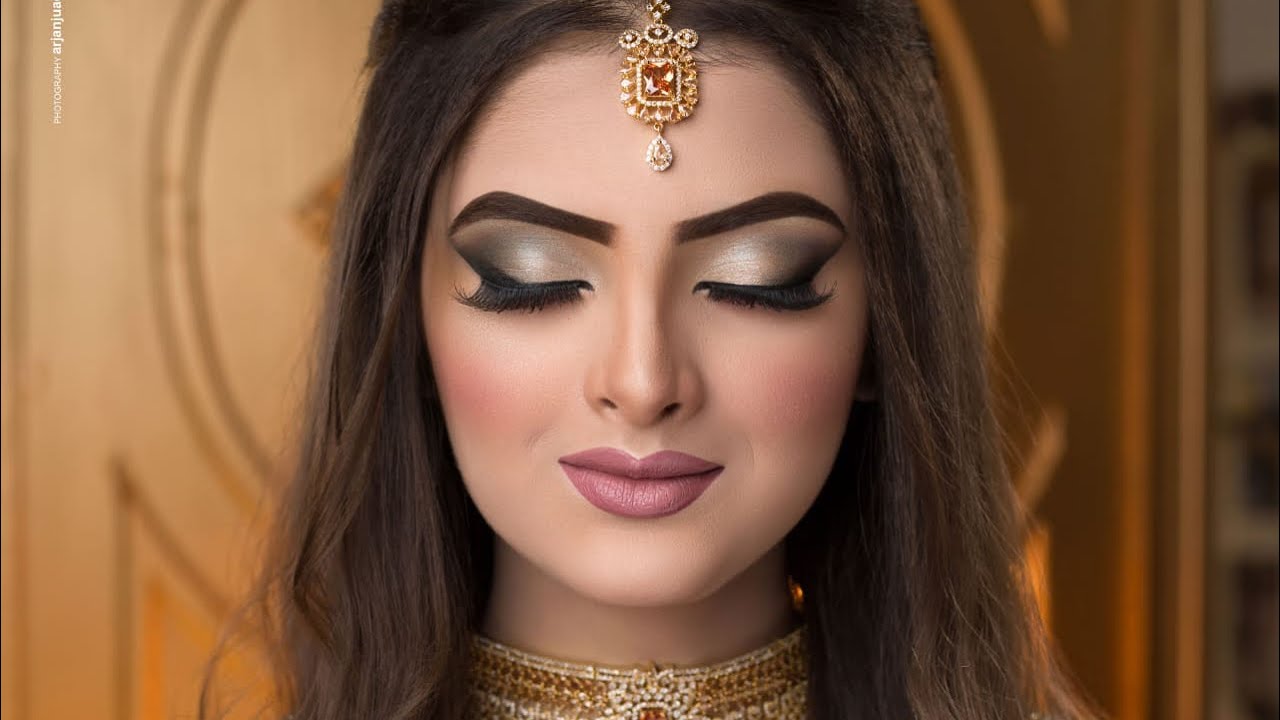 Walima bridal makeup tutorial | Gorgeous look with Gabrini products ...
