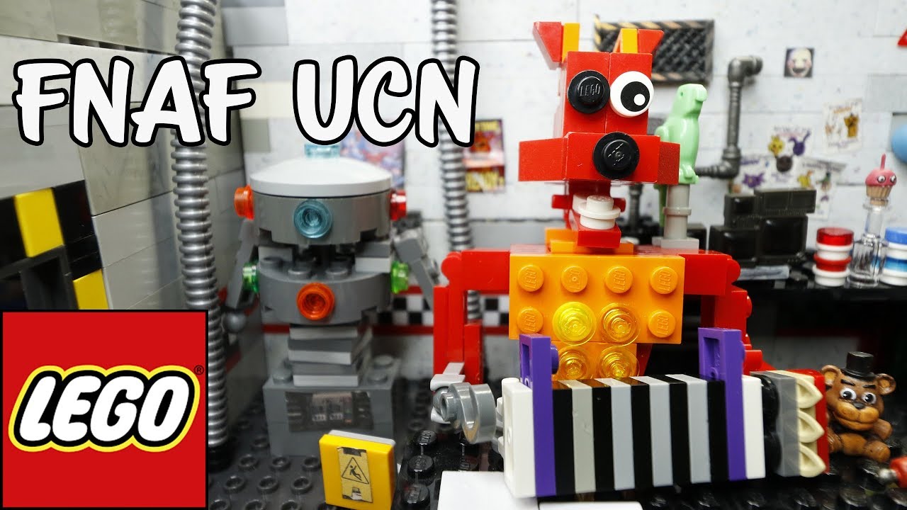 Lego Fnaf Ultimate Custom Night (Office, Rockstar Foxy) - YouTube