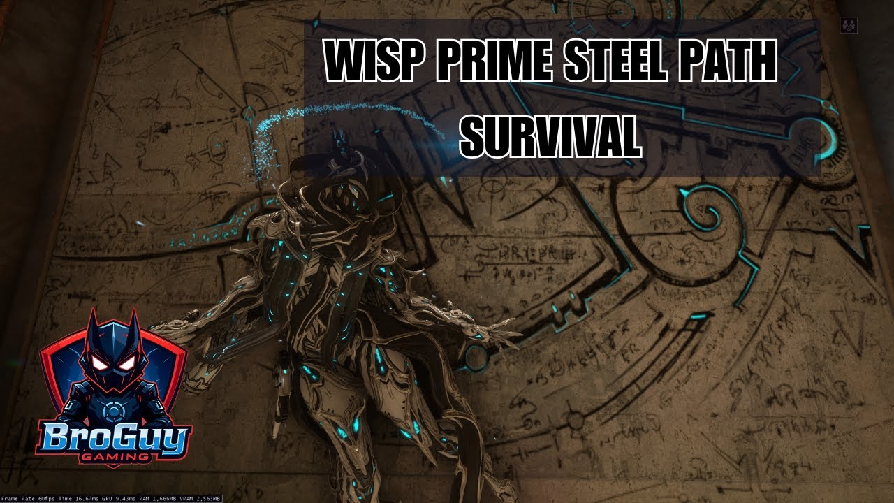 WARFRAME THE STEEL PATH SURVIVAL WISP PRIME - YouTube