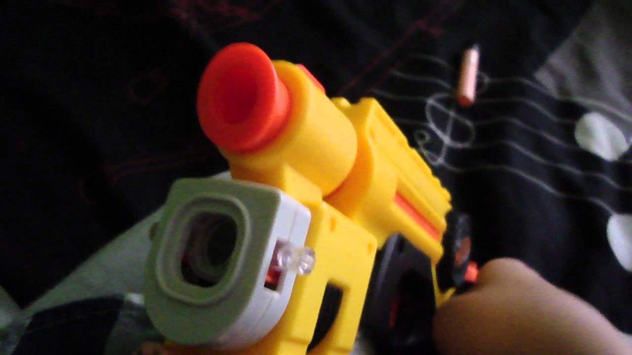 nerf night finder review and firing test - YouTube