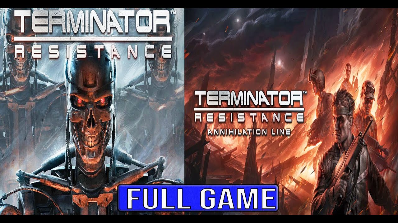 TERMINATOR RESISTANCE w/ ANNIHILATION LINE Full Gameplay Walkthrough ...
