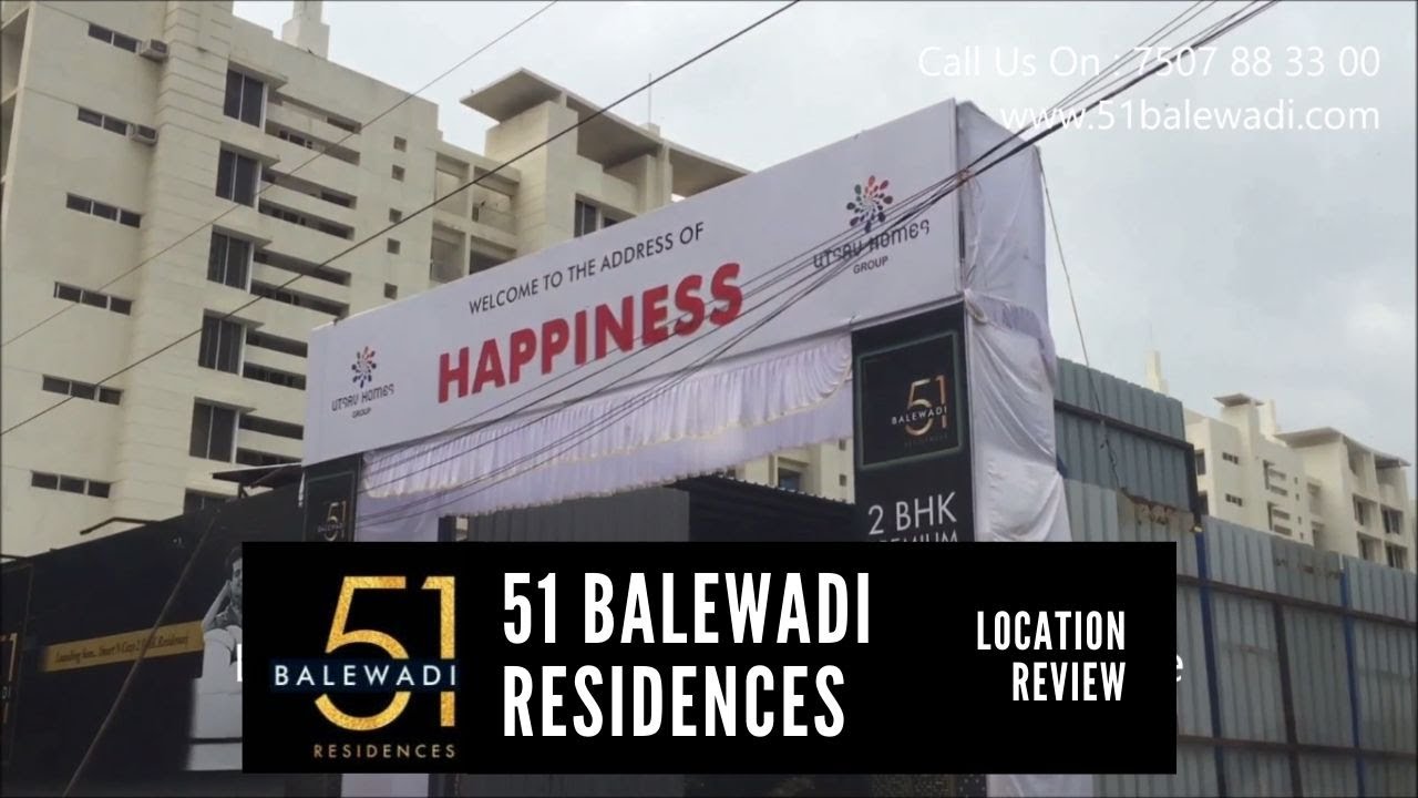 51 Balewadi Residences | Project Location Review & Details | 2 BHKs ...