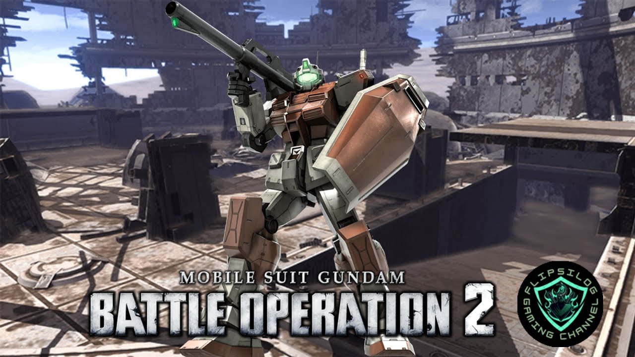 【Mobile Suit Gundam Battle Operation 2】(4K60) - Going old school ...