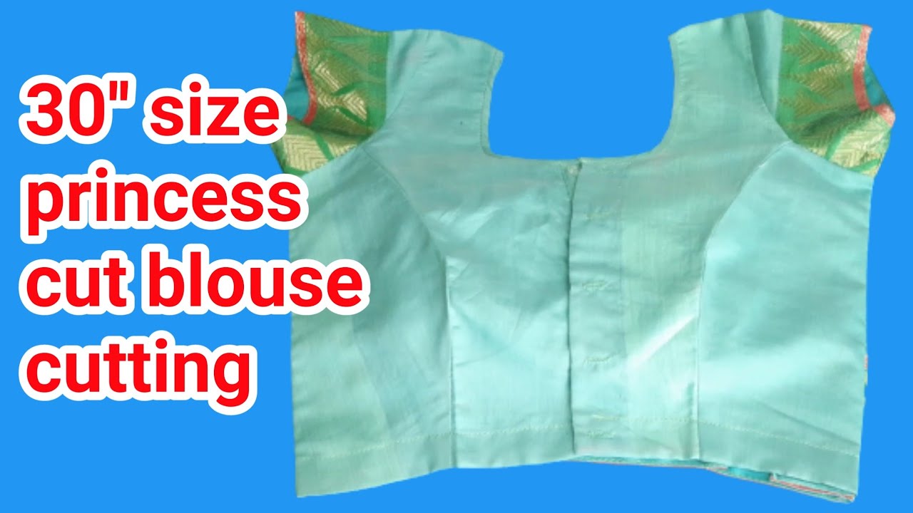 princess cut blouse cutting and stitching/princess cut blouse/princess ...