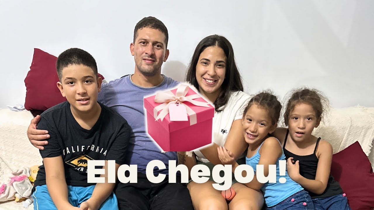 ELA CHEGOU! A surpresa mais fofa desse vlog… - YouTube