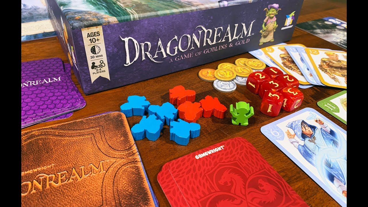 DGA Plays Board Games: Dragon Realm - YouTube
