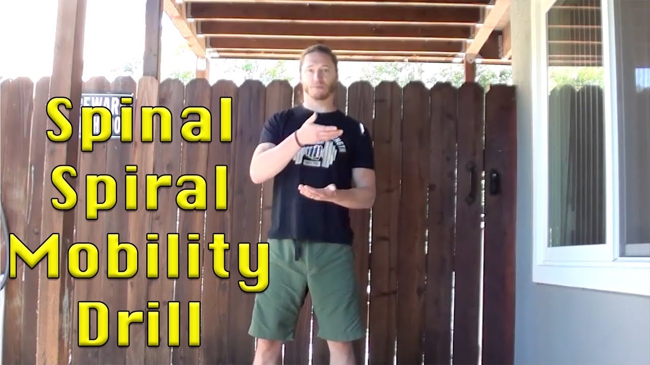 Spinal Spiral Mobility Drill - YouTube