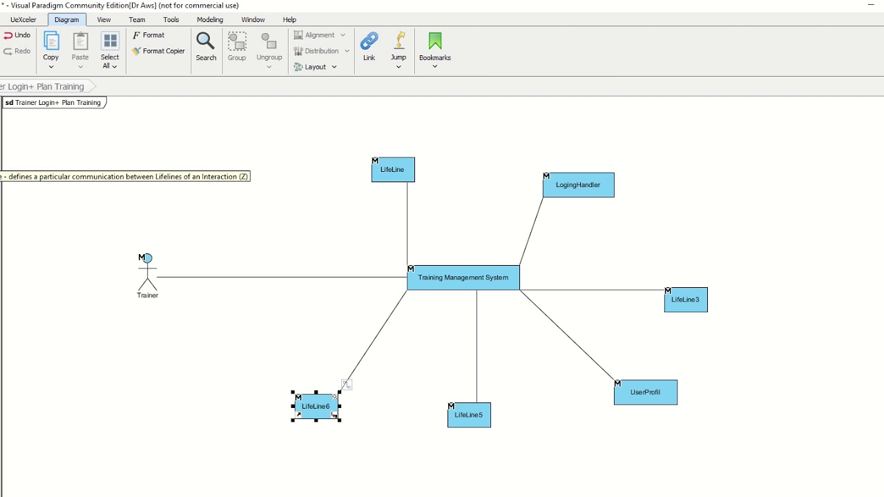 CIS340 L - How to Draw Communication Diagram - YouTube