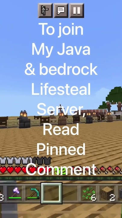 Join my Minecraft Java and bedrock server #gaming #mcserver #minecraft ...