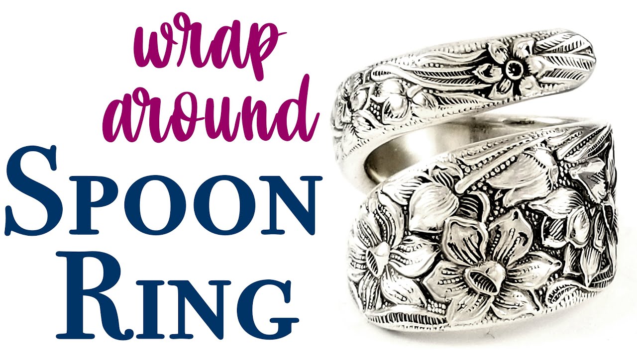 Making a Wrap Around Spoon Ring - Short TikTok Video - YouTube