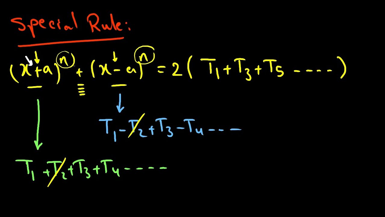 3rd Sec. | Algebra بالعربى | Binomial Theorem | Explanation (8) - YouTube