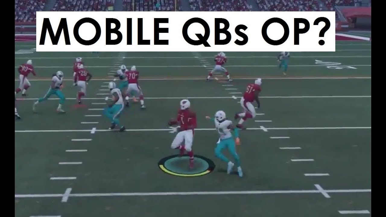 QB SCRAMBLING IN MADDEN 18 - OVERPOWERED OR USELESS? - YouTube
