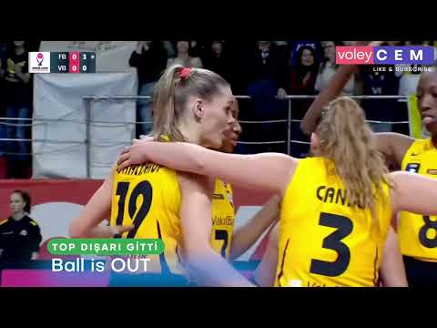 Nika Daalderop'tan Hata Üstüne Hata (Fenerbahçe Opet vs. Vakıfbank, 05.02.2023)