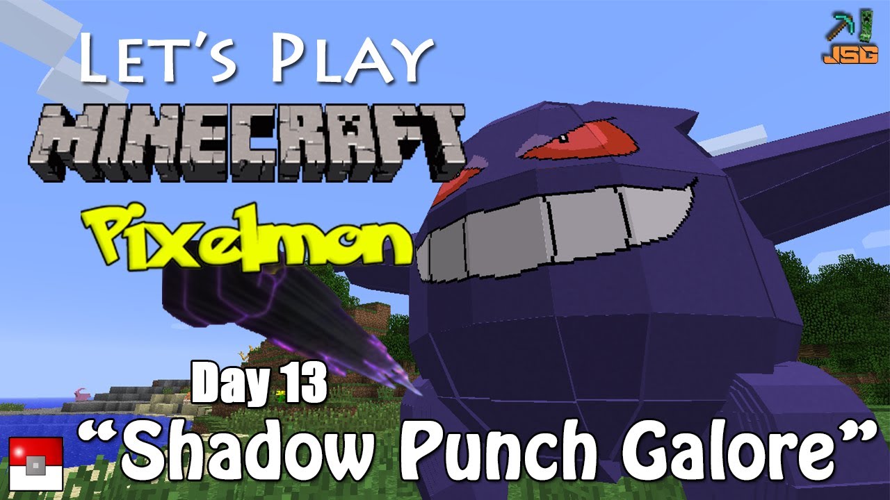 Let's Play Pixelmon Day 13: Shadow Punch! - YouTube