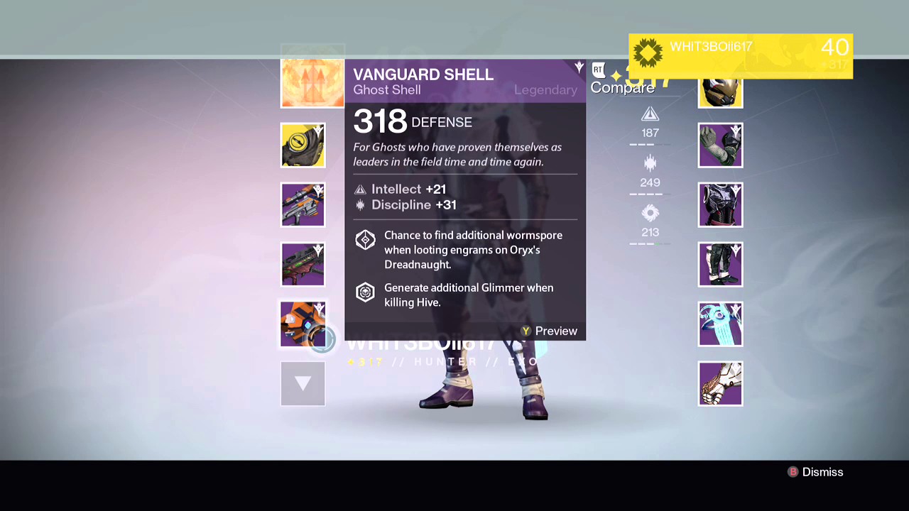 Destiny how to view Kingslayer Ghost Shell - YouTube