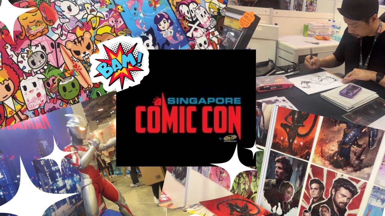 Comic Con Singapore 2024 Highlights #art #comics #manga #superhero # ...