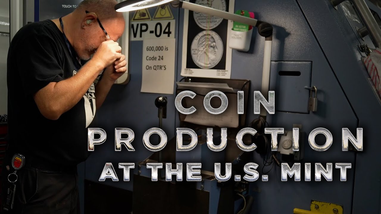 Circulating Coin Production at the U.S. Mint at Denver - YouTube