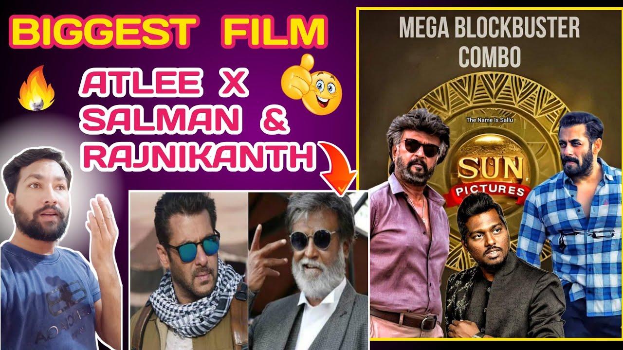 Salman Khan X Rajnikanth X Atlee Two Hero Biggest Movie Update| Salman ...