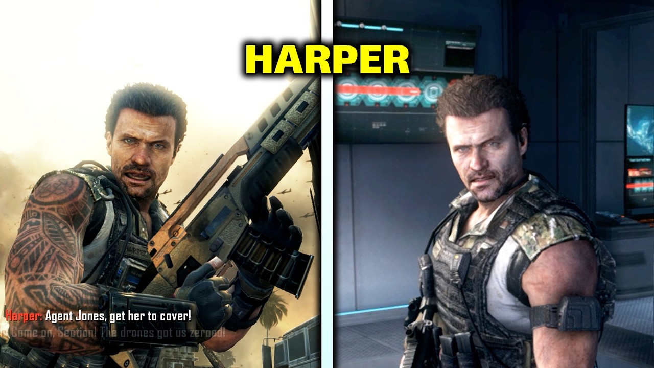 Secret Dialogues & Best Moments of Harper in Black Ops 2 - YouTube