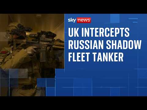 UK armed forces seize Russian shadow fleet tanker in Channel