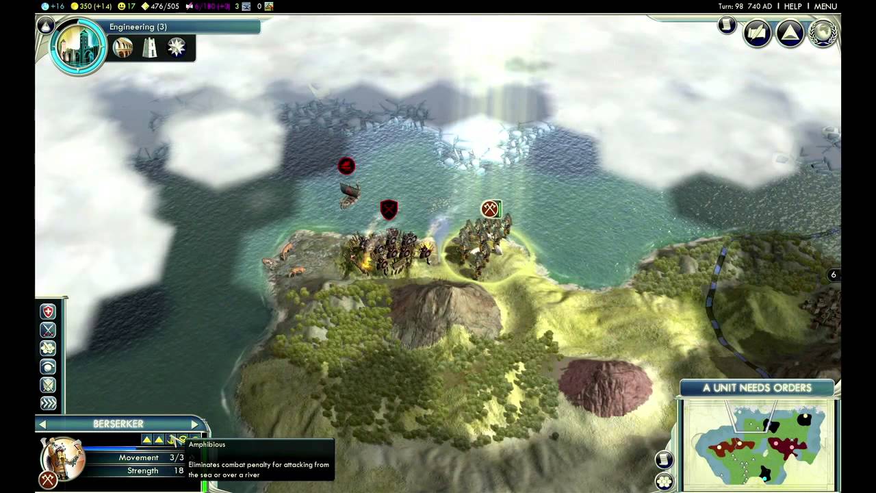 Civilization V - Denmark DLC trailer - YouTube