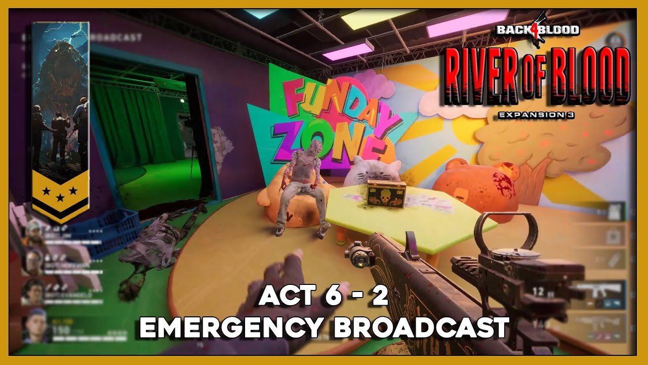 Back 4 Blood | Act 6-2 | Emergency Broadcast (Nightmare) Solo - YouTube