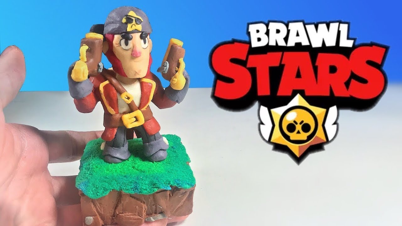 HOW TO MAKE CORSAIR COLT BRAWL STARS OUT OF CLAY - YouTube