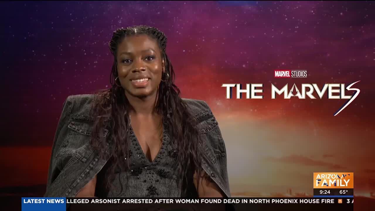 The Buzz: "The Marvels" director on joining the Marvel Cinematic ...