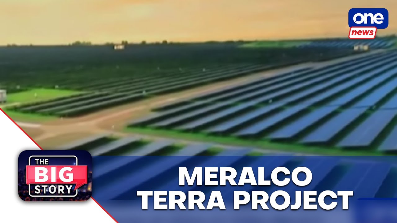 TBS | Meralco terra solar project to boost Luzon's power supply - YouTube