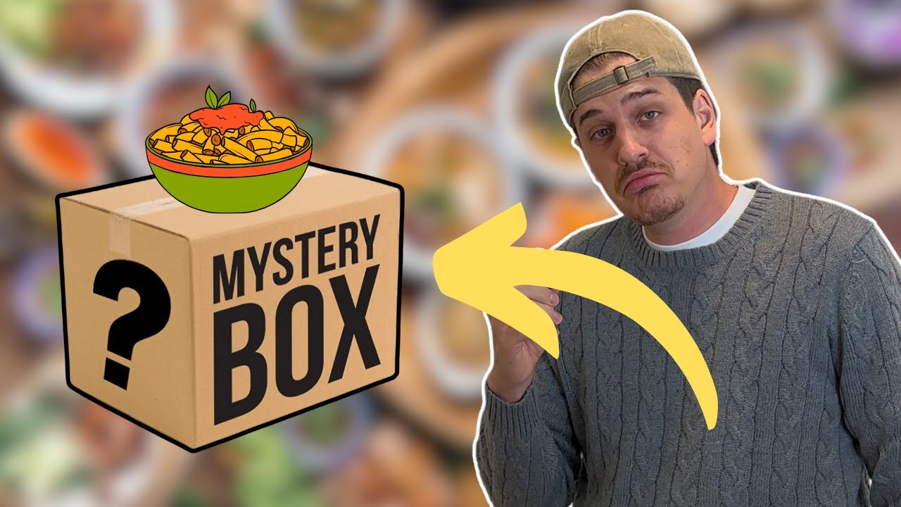 Cooking a Meal from a Mystery Box - YouTube