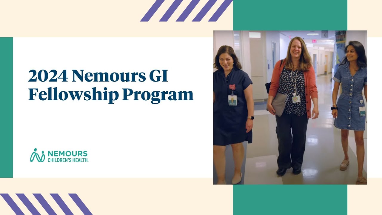Nemours Children's Health, Delaware GI Fellowship - YouTube