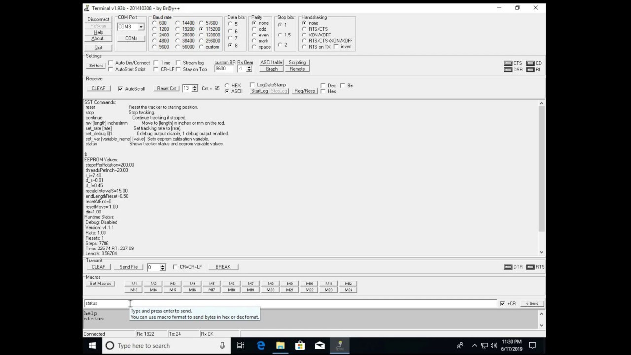 Communicating with StarSync Tracker on Windows - YouTube