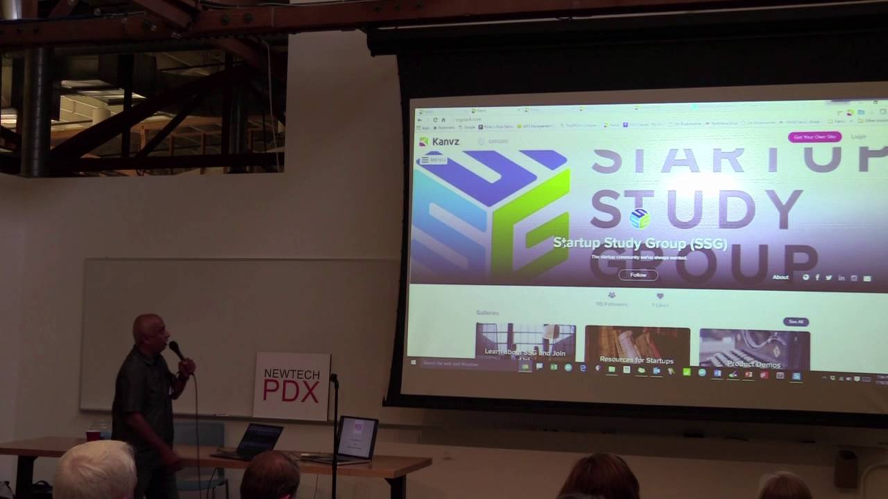 Kanvz - NewTech PDX - July 2016 - YouTube