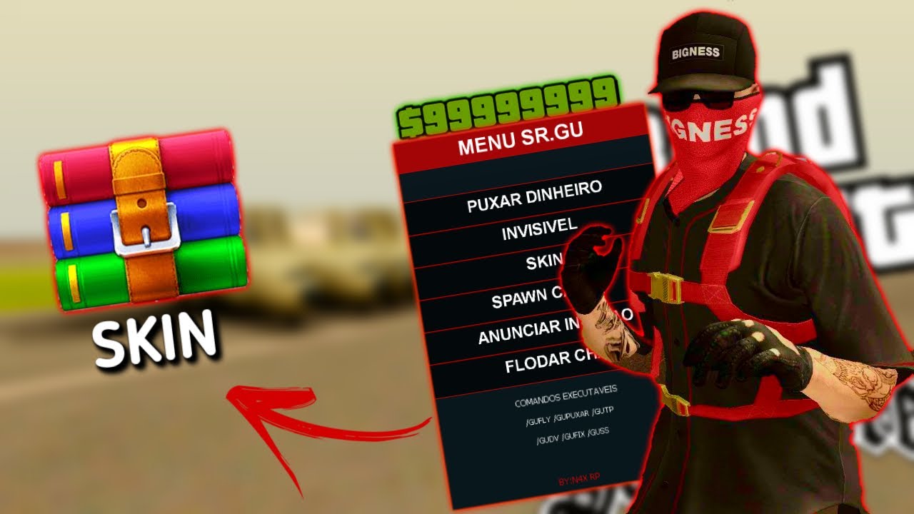 NOVO MOD MENU DE GRAÇA INJETÁVEL!!GTA/MTA - YouTube