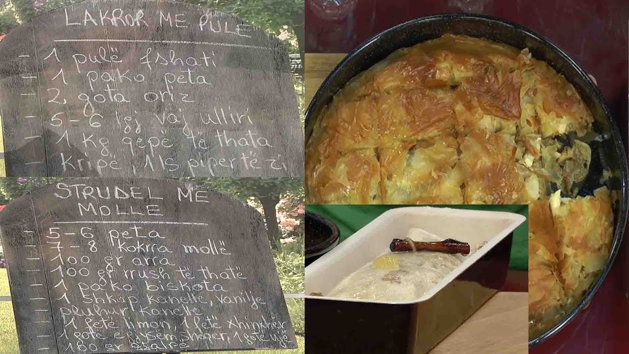 LAKROR ME PULE/ STRUDEL ME MOLLE (Recete nga zonja Katerina) - YouTube