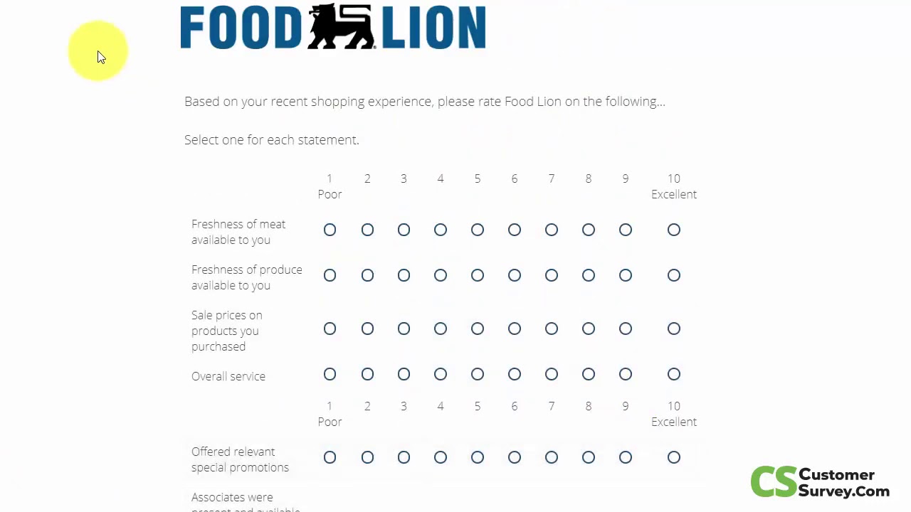 Food Lion Customer Satisfaction Survey 2020 YouTube food-lion-customer-satisfaction-survey-2020-youtube