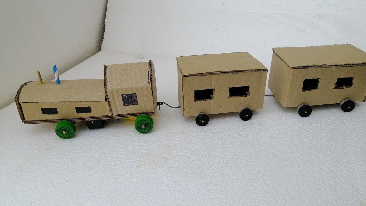 DIY Making a Train at home - YouTube