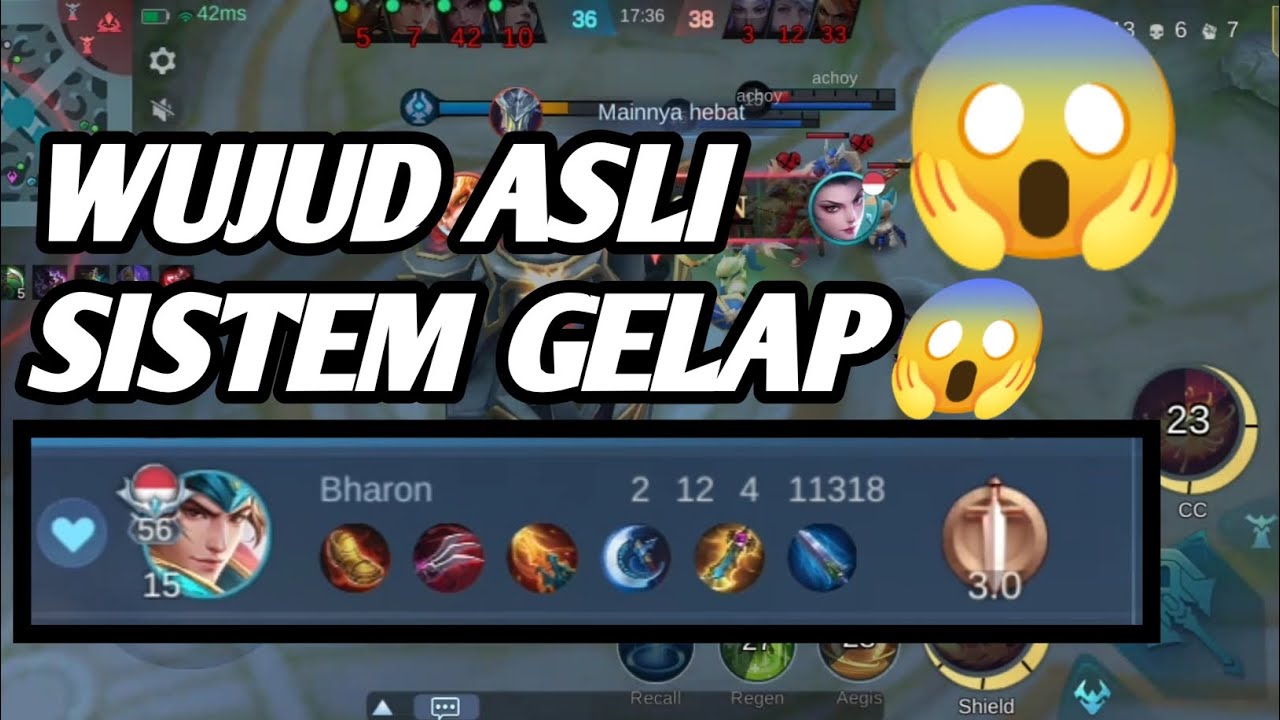 Mobile Legends Ketemu Wujud Asli Sistem Gelap😱😱😱 - Mode Defeat - YouTube