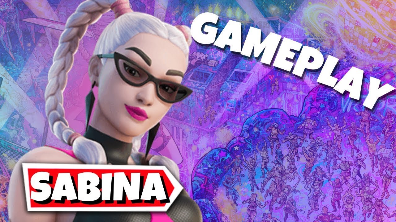 VEJA COMO FICOU A SKIN DA SABINA NO PLAYSTATION 5 - FORTNITE - YouTube