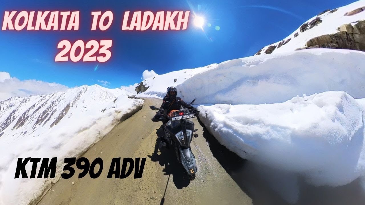 Ladakh 2023 Kolkata to Ladakh Bike trip | Solo Ride on KTM 390 ...
