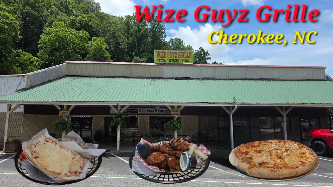 Wize Guyz Grille - Cherokee, NC (In Saunooke Village) - YouTube
