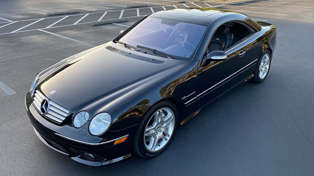 2005 Mercedes CL55 - Walk Around Obsidian Black Metallic - YouTube