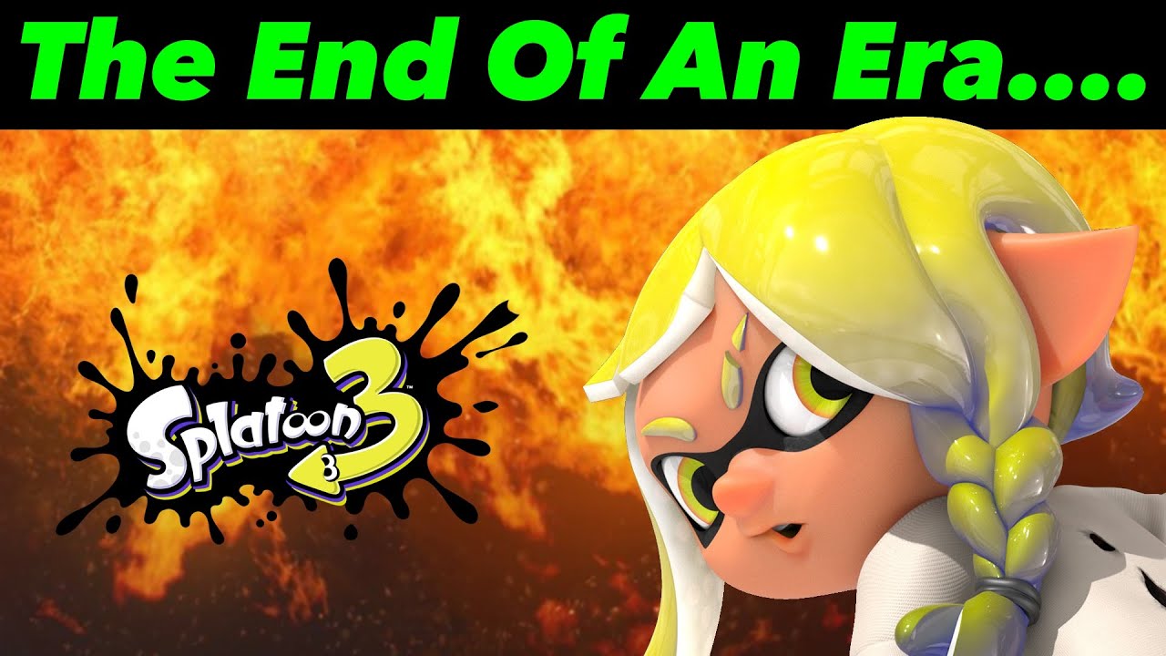 Nintendo OFFICIALLY Announces THE END Of Splatoon 3 - YouTube