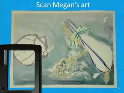 How to scan and stitch oversized art - YouTube